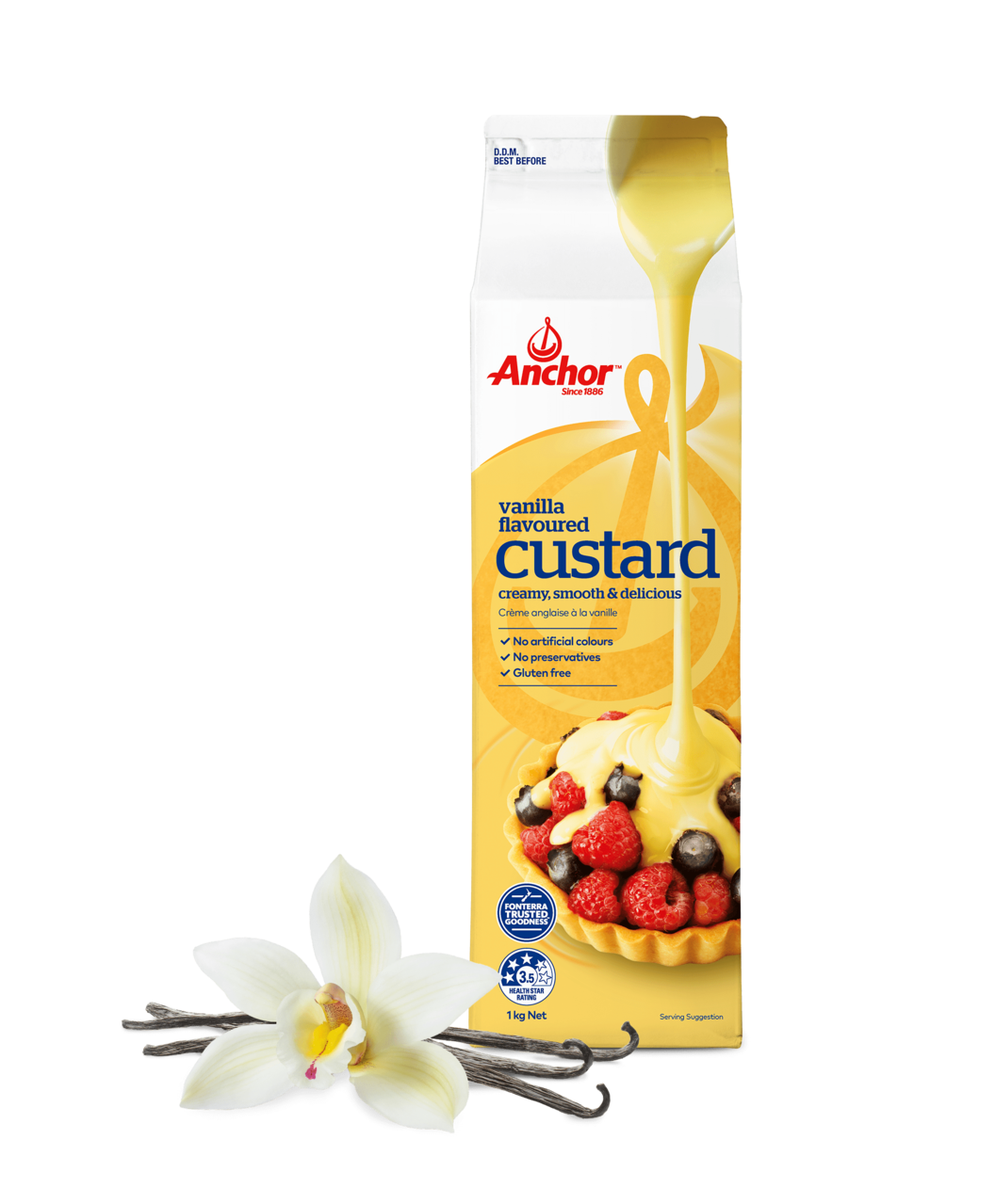Anchor Vanilla Custard 1Kg