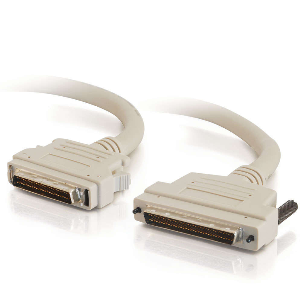 3ft (0.9m) SCSI-3 MD68M (Thumbscrew) to SCSI-2 MD50M Cable