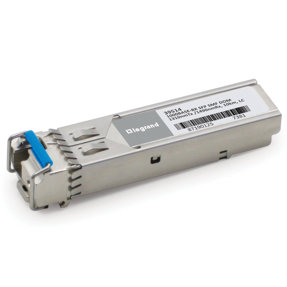 Cisco® GLC-BX-U Compatible 1000Base-BX SMF SFP (mini-GBIC) Transceiver ...