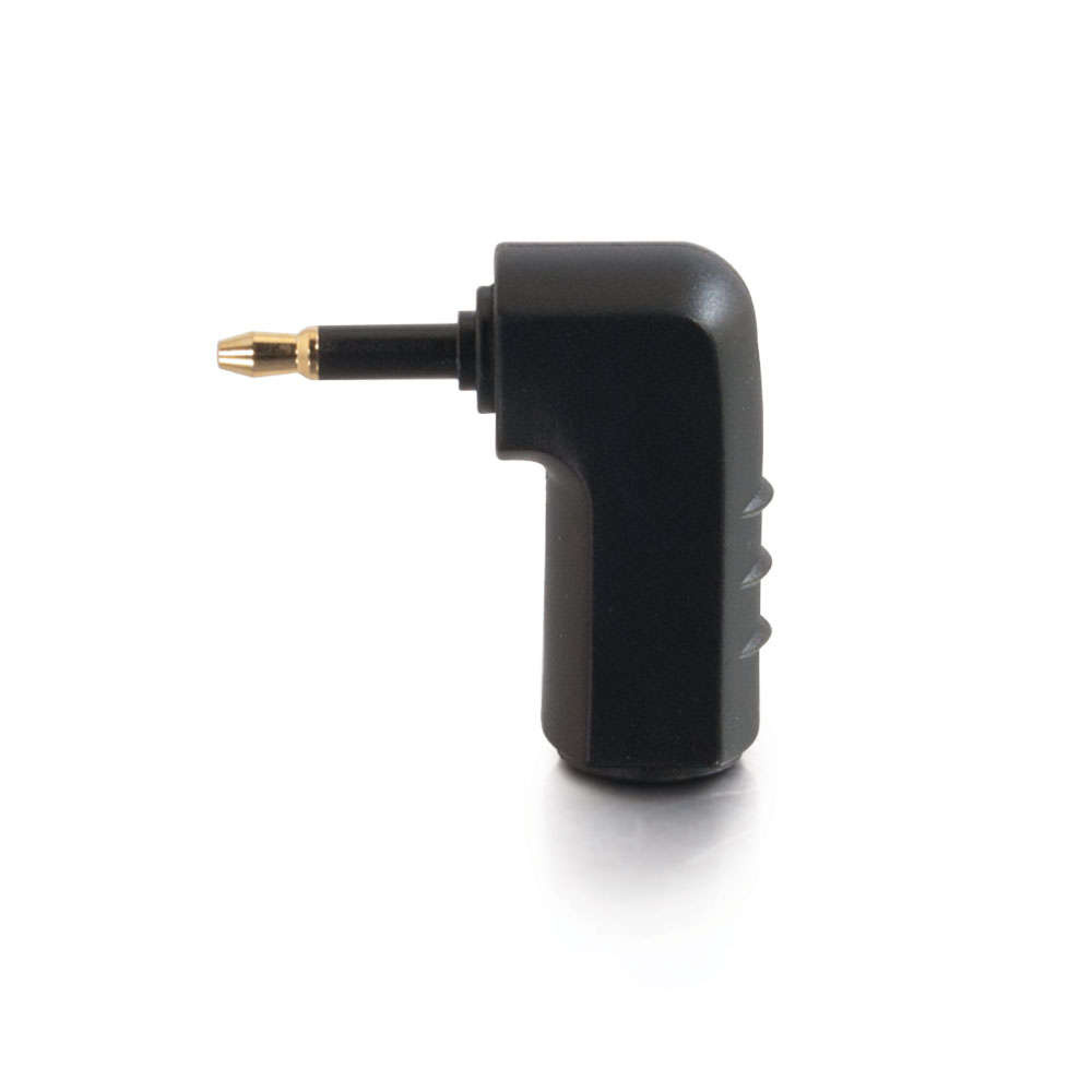 Right Angle Optical Mini TOSLINK® to TOSLINK® Adapter