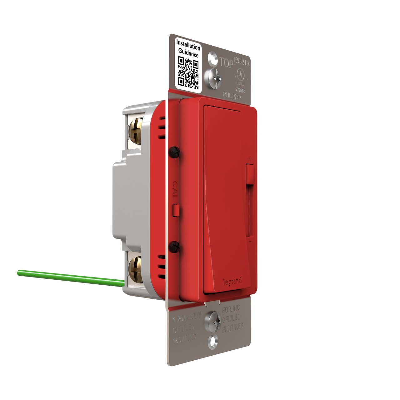 radiant® LED Advanced Dimmer Red | LED Dimmer | Legrand