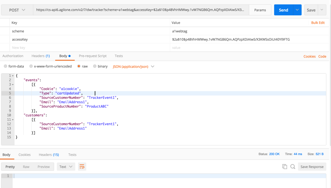 Using the webtag tracker API — Acquia Product Documentation