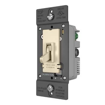 TradeMaster® LED/CFL/Incandescent Single Pole/3-Way Toggle Slide Dimmer ...