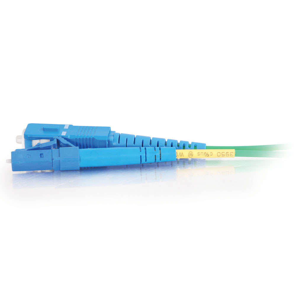3.3ft (1m) LC-SC 9/125 OS2 Simplex Single-Mode Fiber Optic Cable ...