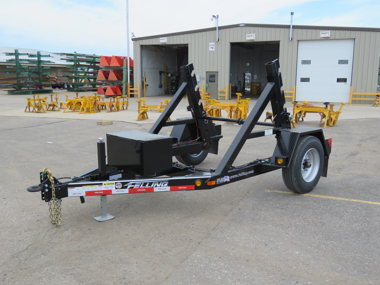 1 Reel 7,200 lbs Trailer Rental - Custom Truck One Source