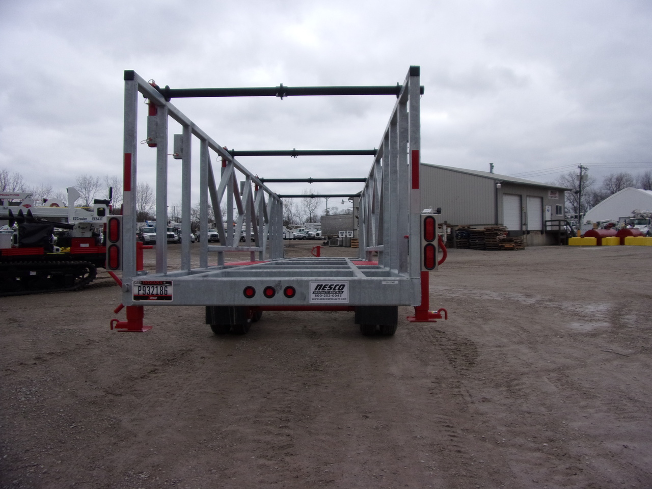 4 Reel 24,000 lbs Trailer Rental - Custom Truck One Source