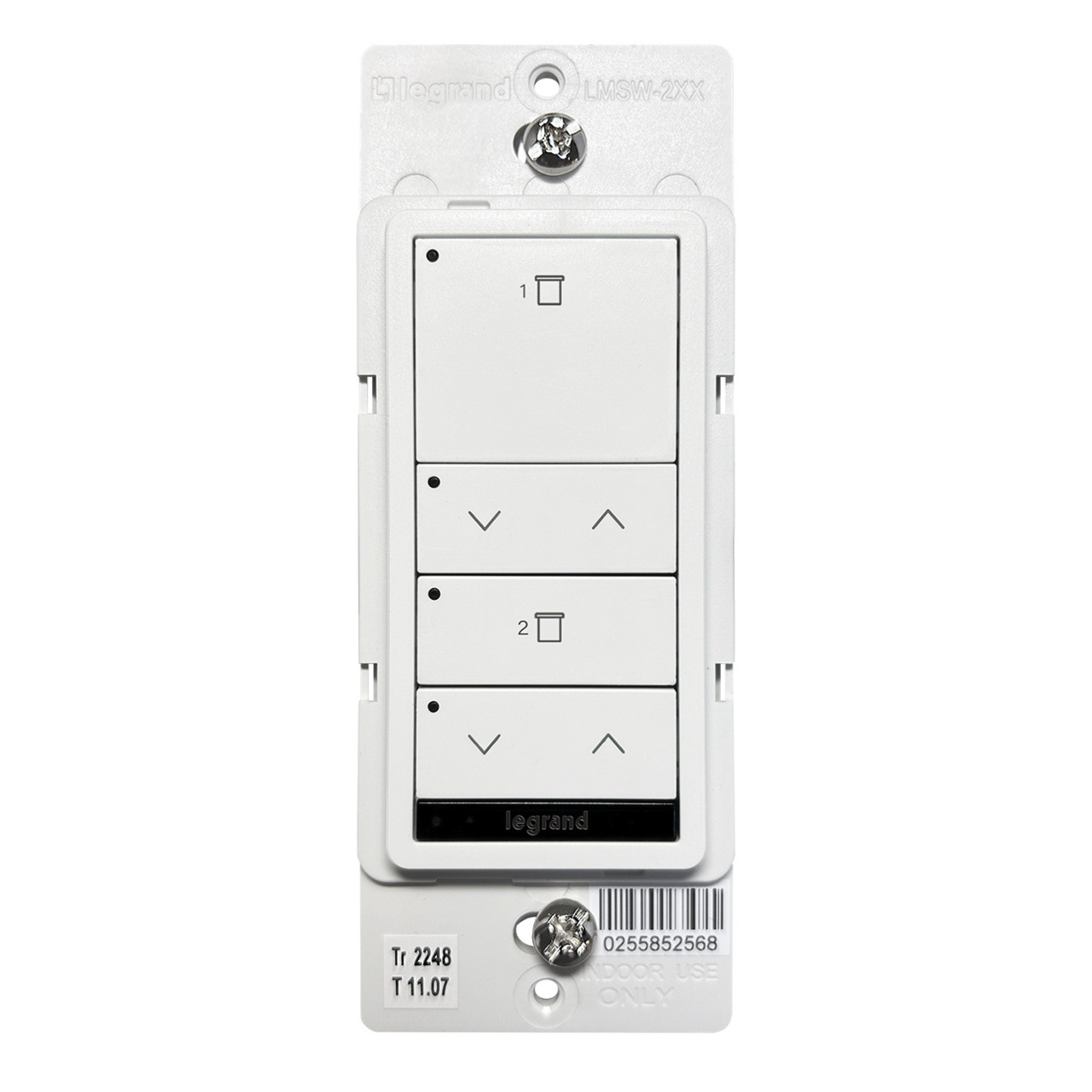 DLM WIRED SHADE SWITCH 2B 2R W HITE | DLM Shade Controls | Digital ...