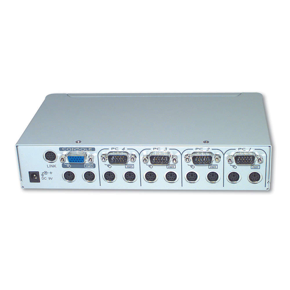 4-Port VGA (UXGA) KVM Switch with On-Screen Display | VGA Devices | VGA ...
