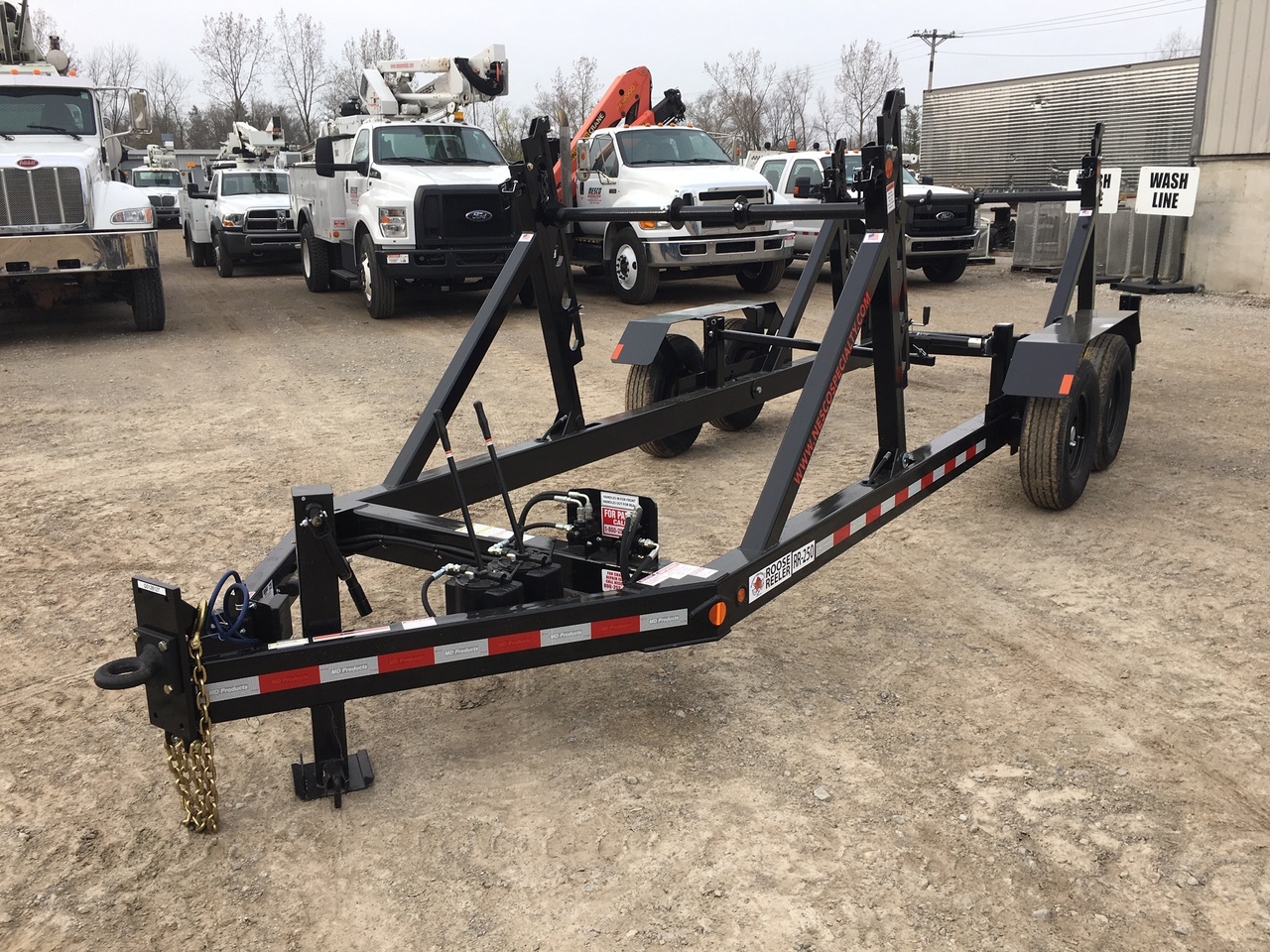 2 Reel 5,000 lbs Trailer Rental - Custom Truck One Source