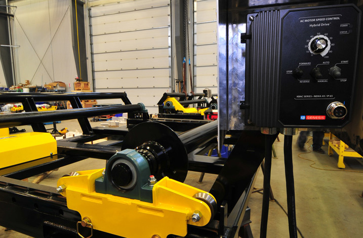 15 ton Cable Reel Roller Rental - Custom Truck One Source