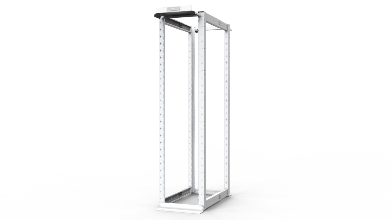 Mighty Mo 20 Dual Adjustable Base 4-Post Rack, 51 RU (8 FT), Adjustable ...