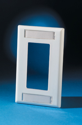 Stylistics Plastic Cover Plate, Single Gang