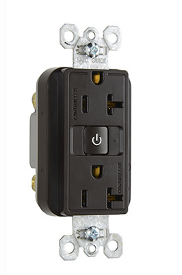 20A 125V Plug Load RF Dual Control Fed Spec Receptacle