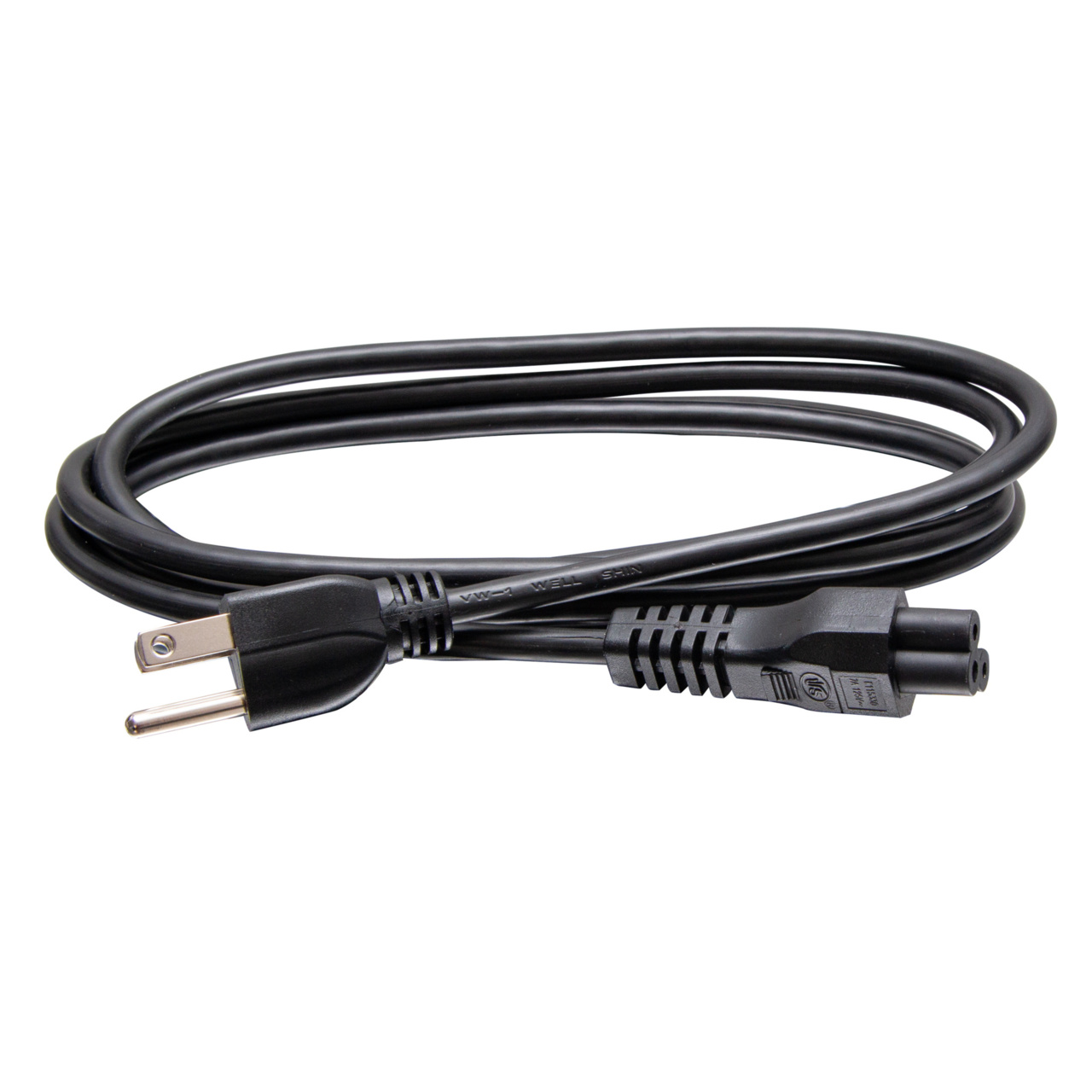 6ft (1.8m) 16 AWG Universal Power Cord (NEMA 5-15P to IEC320C13) (TAA ...