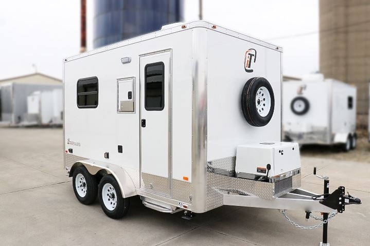 208.2 in Fiber Splicing Trailer Rental - Custom Truck One Source