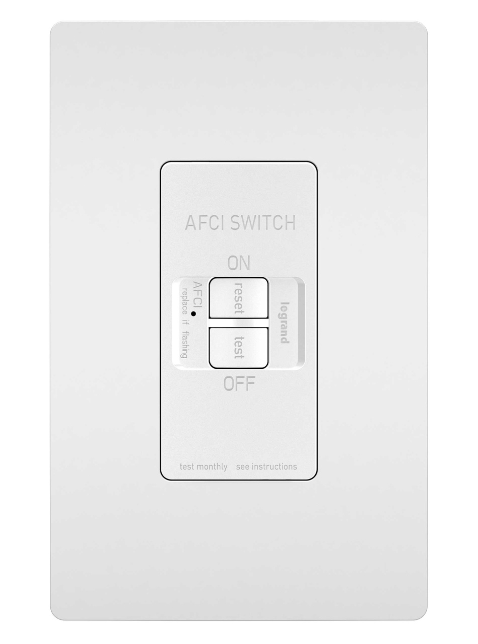 radiant Dead-Front AFCI Outlet | Legrand