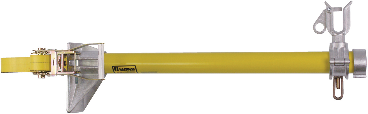 Hastings Pole Mounted Support Arm with Ratchet Binder and Nylon Strap ...