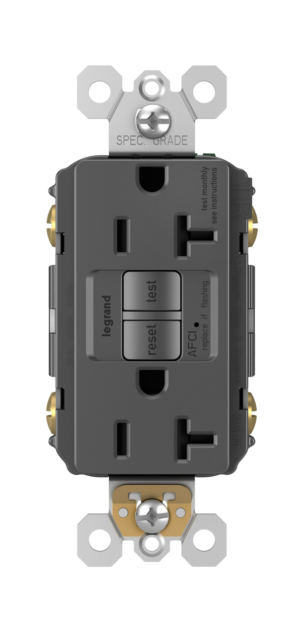 radiant 20A Branch Circuit AFCI Outlet | Legrand