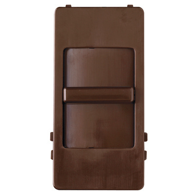 Trademaster® Wide Slide Face Cover, Brown | Dimmers | Light Switches ...