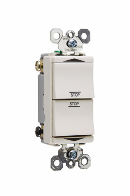 Spec Grade Decorator Maintained Contact Switch, Ivory | Residential ...