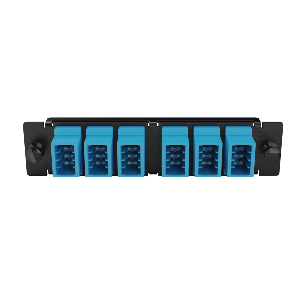 Q-Series acclAIM, Fiber Conversion Adapter Panels, 48 Fiber, Blue ...