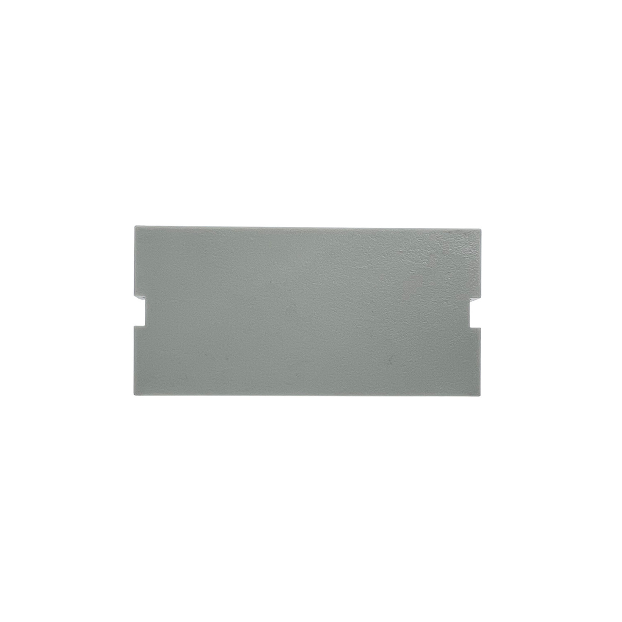 SERIES II BLANK MODULE, 1U, DARK GRAY | Workstation Plates and Boxes ...