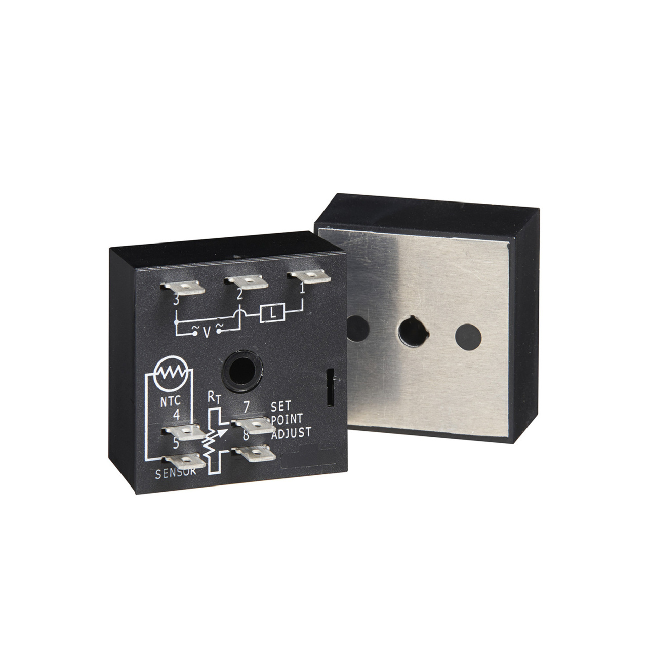 Single-Function Temperature- or Voltage-Controlled Relays