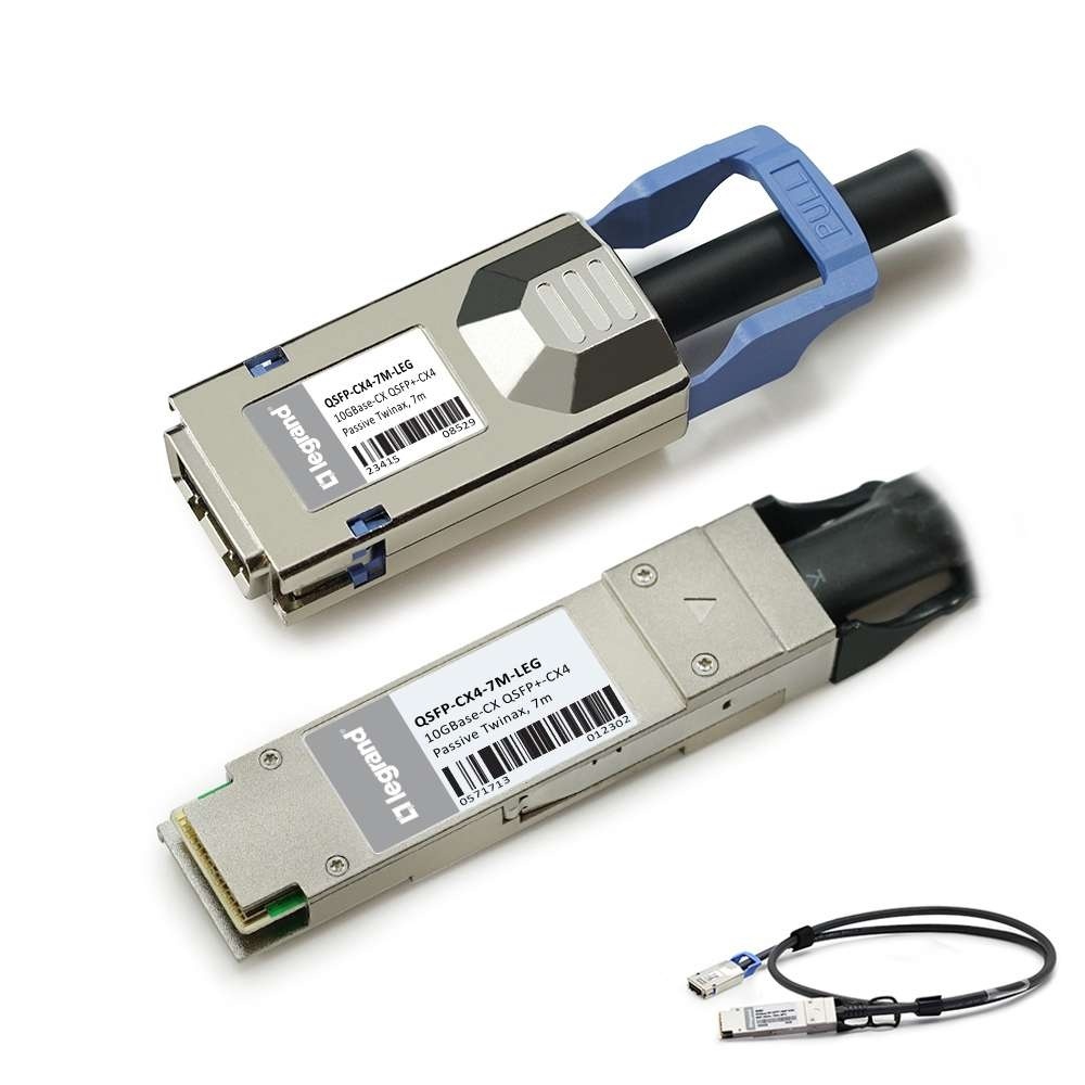 MSA Compliant 10GBase-CX QSFP to CX4 Direct Attach Cable (Passive ...
