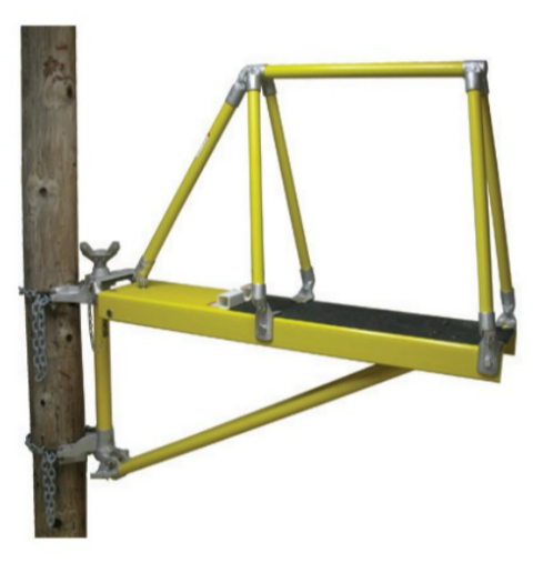 Hastings Insulated Work Platforms with Rail and Pivot Assembly, 6', 8 ...