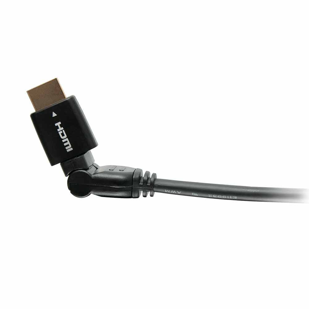 9.8ft (3m) High Speed HDMI® Cable with Ethernet and Rotating Connectors ...