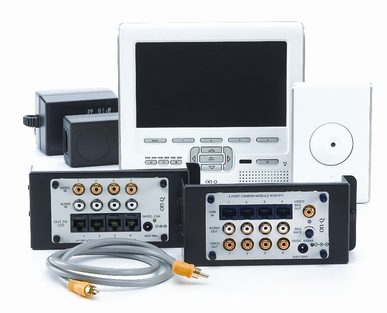 Discontinued - 1 COLOR BALL CAMERA/7IN LCDKIT WH | Fixed Cameras ...