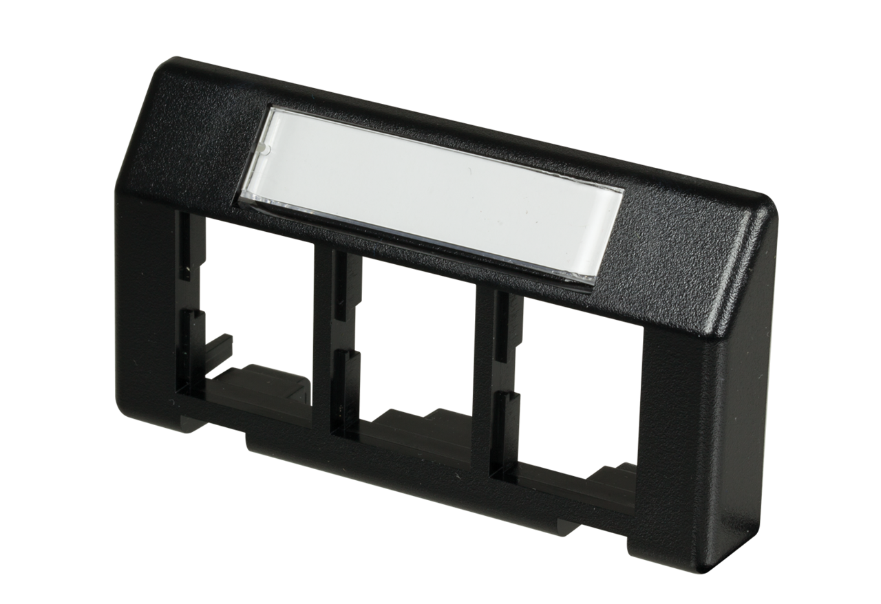 TJ FURNITURE PLATE 3 PORT, FOG WHITE TIA-569 OPENING BLACK ...