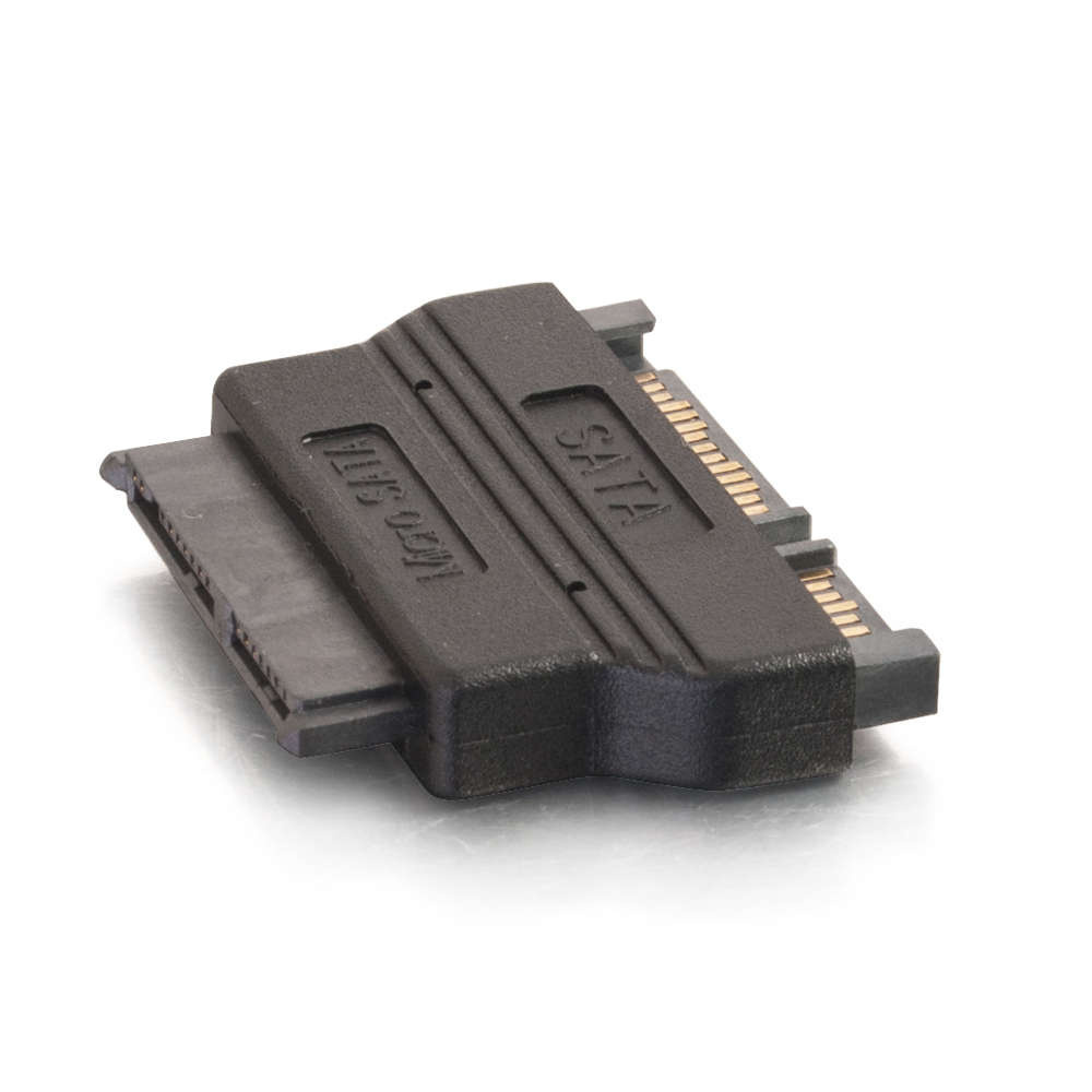 Micro SATA Female to SATA Male Adapter | Serial ATA Adapters | PC ...