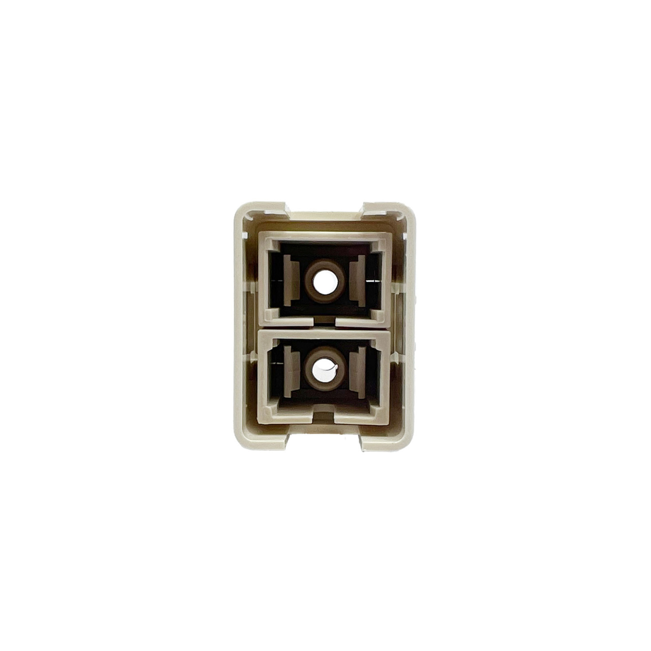 TracJack Module, 2-SC Simplex Multimode, Beige Adapter, WM Ivory ...