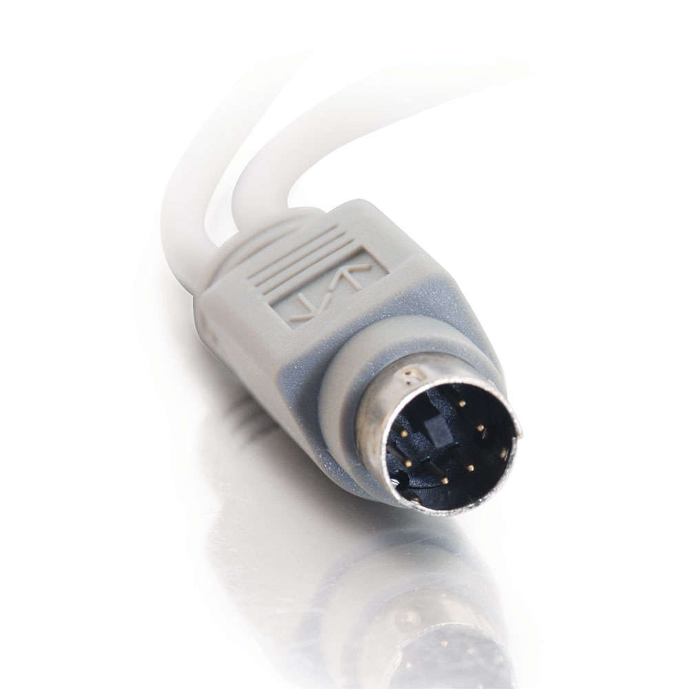 1ft (0.3m) One PS/2 Male to Two PS/2 Female Y-Cable