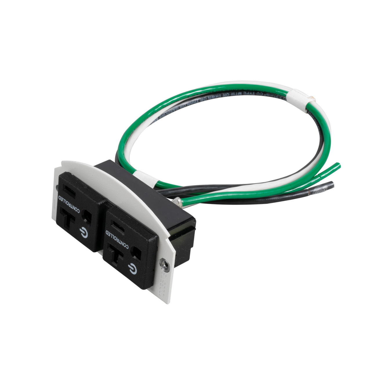 68REC-CTRL Controlled Receptacle | Recessed | Poke-Thru Devices | Wire ...