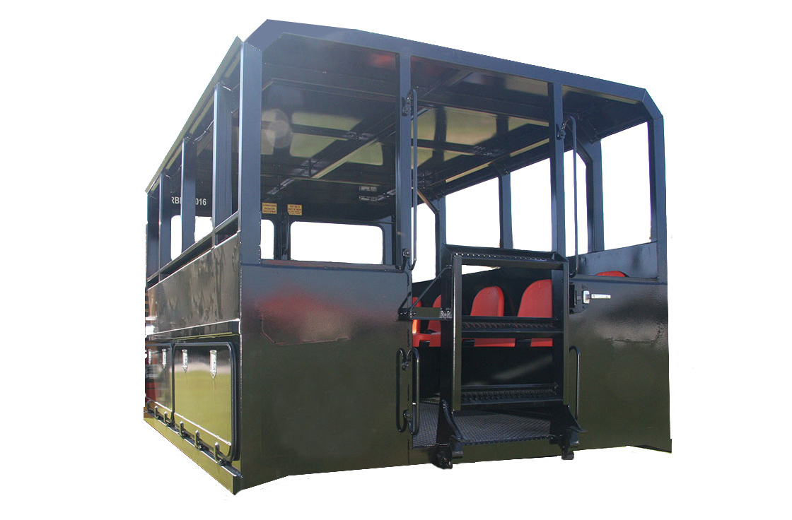 10-Passenger Track Personnel Carrier Attachment Rental - Custom Truck ...