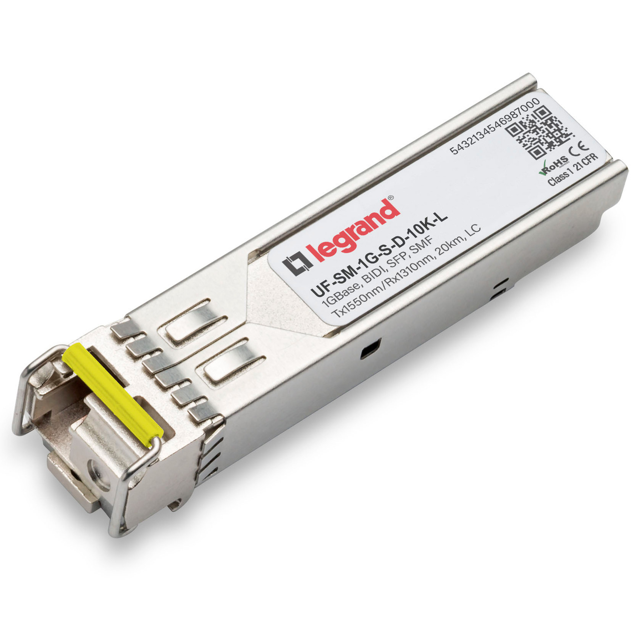 Ubiquiti UF-SM-1G-S-D-10K Compatible 1000Base-BX SFP Transceiver (SMF ...