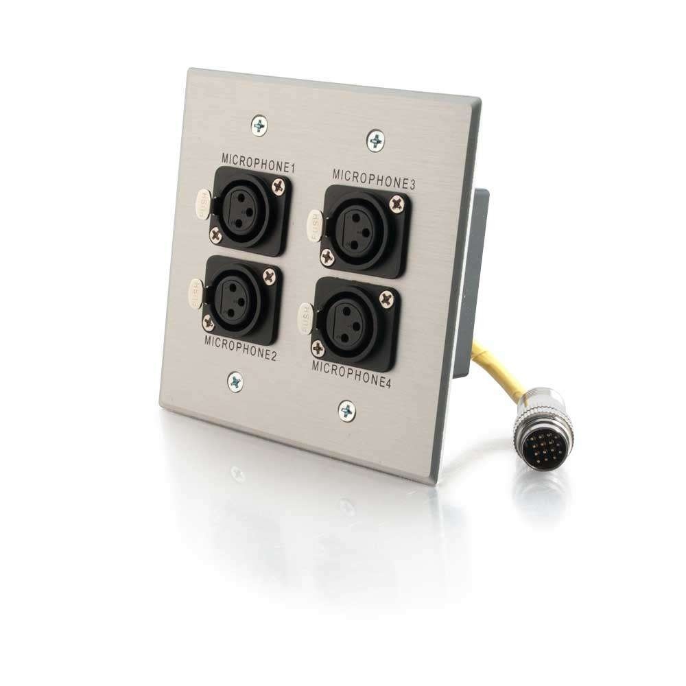 RapidRun® Dual Gang (4) XLR - Brushed Aluminum