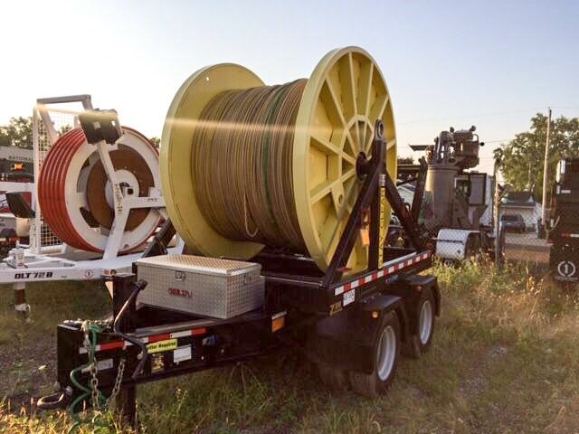 22,000 ft of 0.62 in (16 mm) Synthetic Rope on Reel Rental - Custom ...