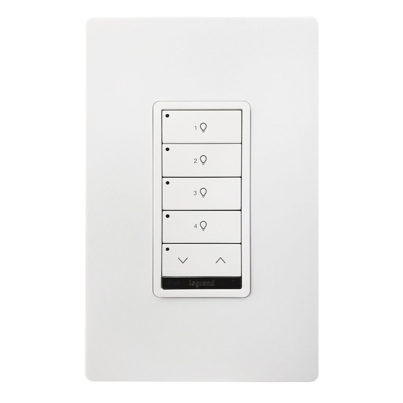 DLM Wired Standard Switch, 4B 1R, White, BAA