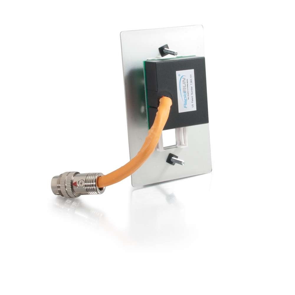 RapidRun® Single Gang VGA (HD15) + 3.5mm + Composite Video + Stereo ...