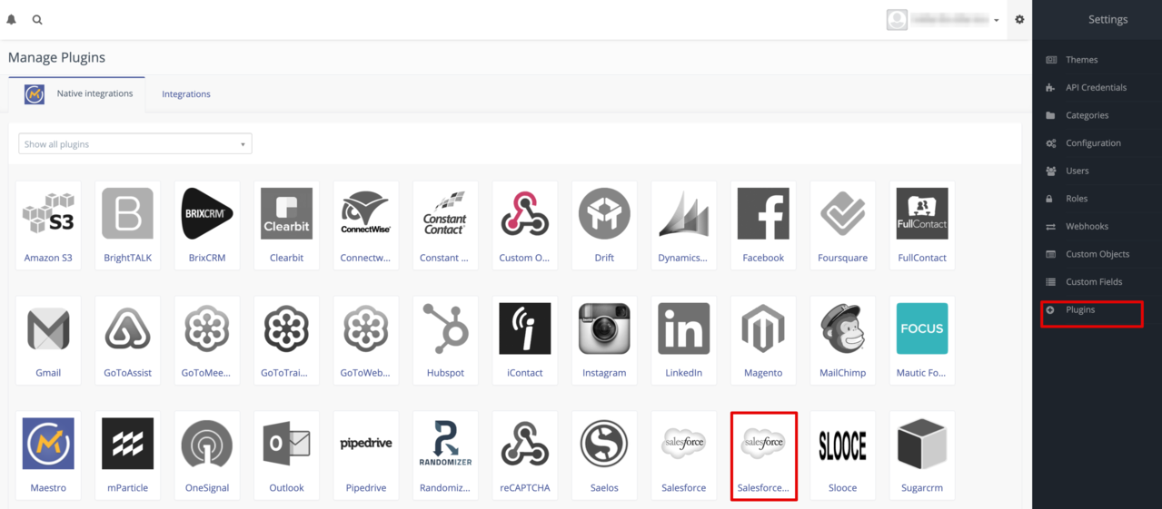 Salesforce plugin setup — Acquia Product Documentation