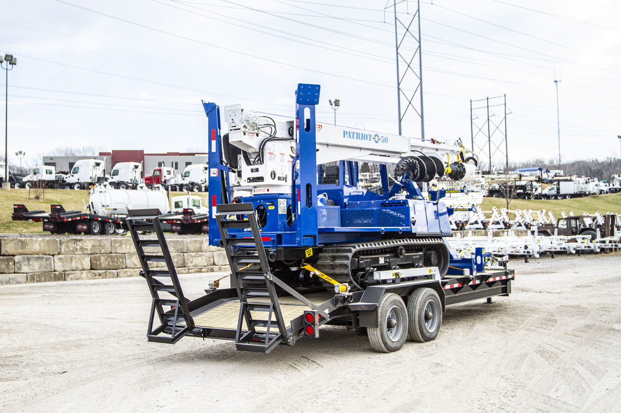 6,000 lbs Track Backyard Digger Derrick Rental - Custom Truck One Source