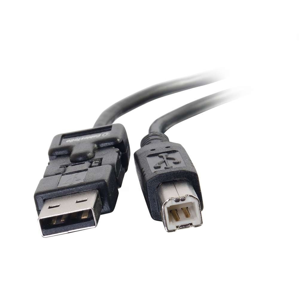 6ft (1.8m) FlexUSB™ USB 2.0 A/B Cable