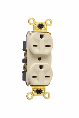 Weather-Resistant Heavy Duty Spec Grade Receptacles, Back and Side Wire ...