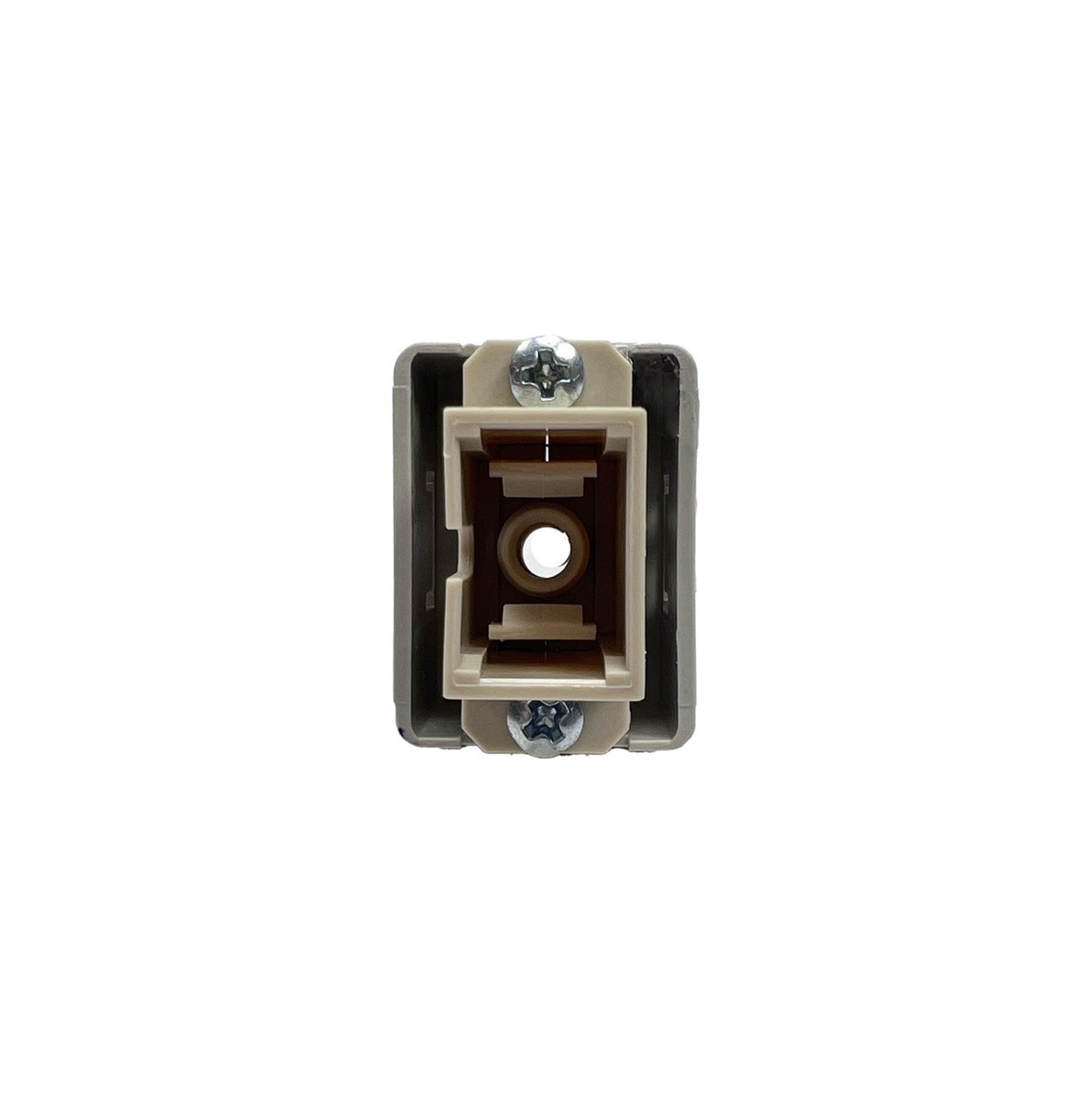 TracJack Module, 1-SC Simplex Multimode, Beige Adapter, Light Gray ...