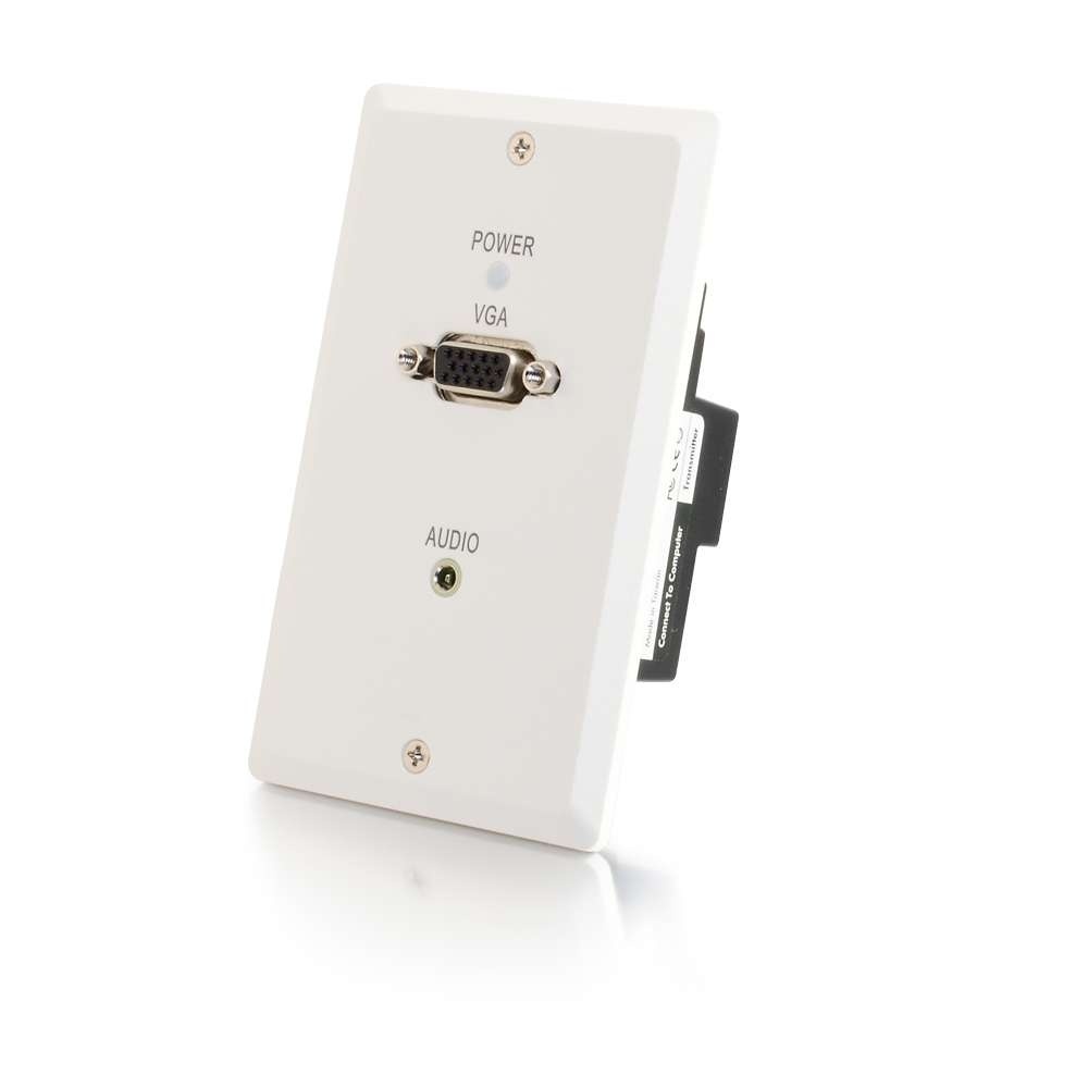 TruLink® VGA + Stereo Audio over Cat5 Extender Box Four Port ...