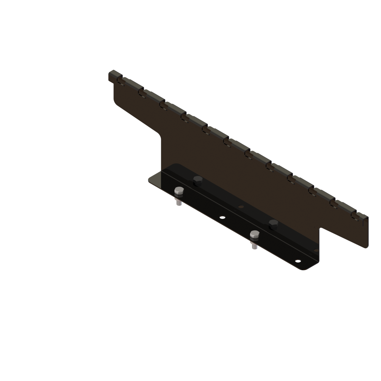 MM20 Cable Tray Mounting Bracket - 6 in H for the side of MM20 4-Post ...