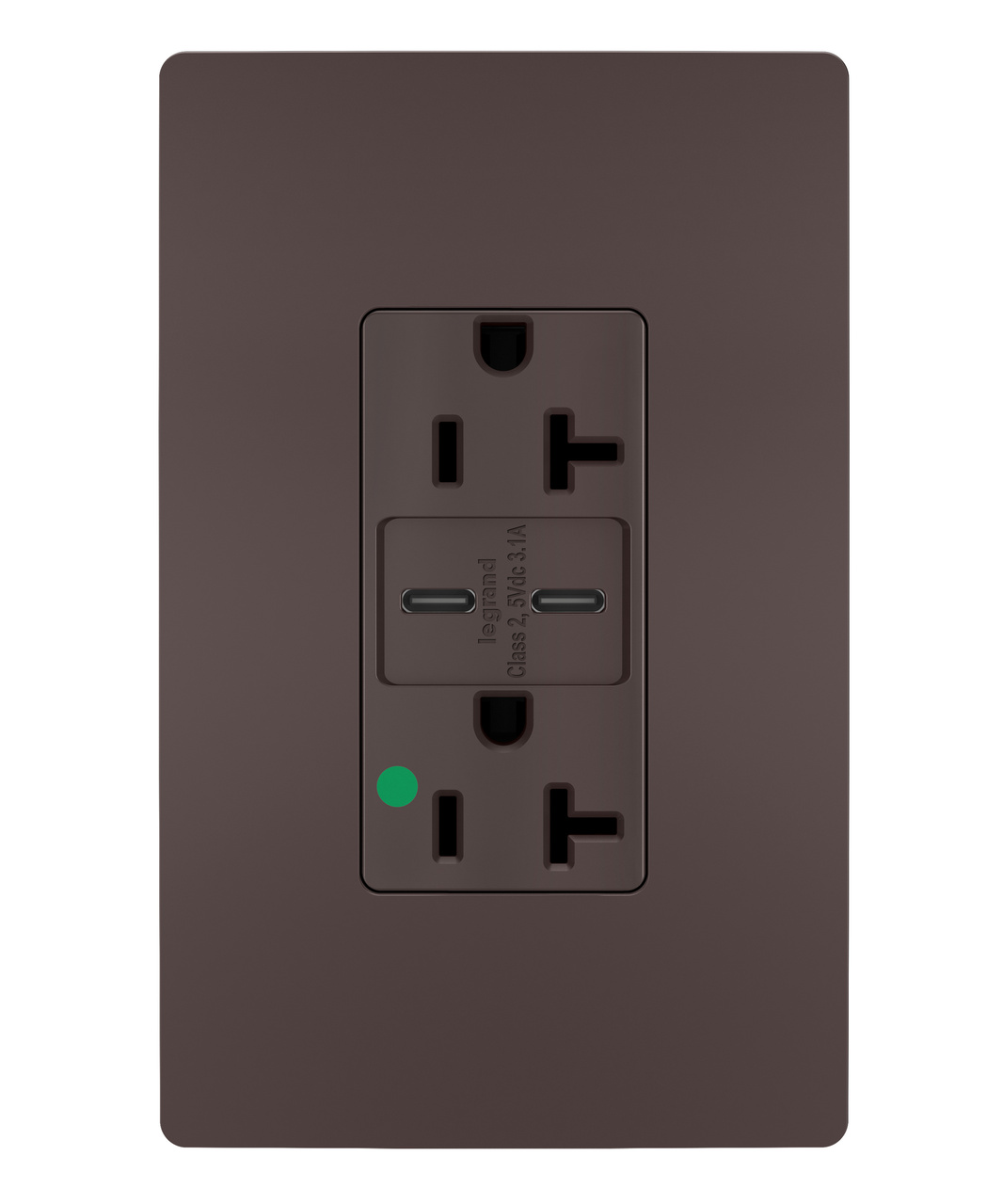 Discontinued - 20A 125V DUP HG TR REC+DUAL USBC 3.1A BR | Commercial ...